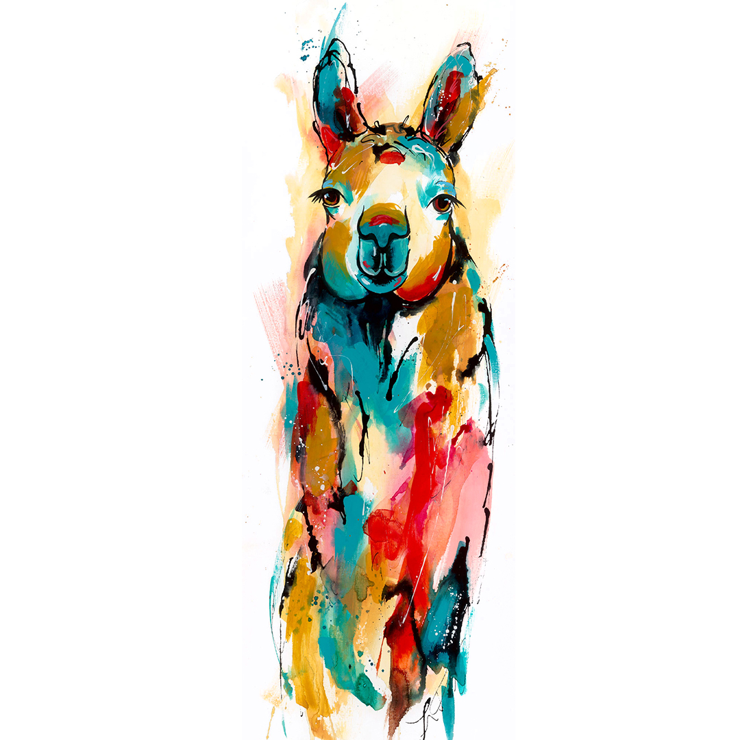 Llama (print) - Elizabeth Baldin